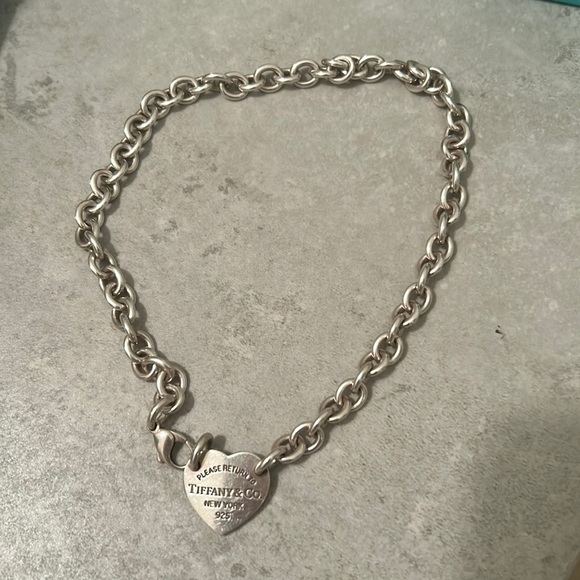 Tiffany & Co. | Jewelry | Heart Tiffany Chain | Poshmark